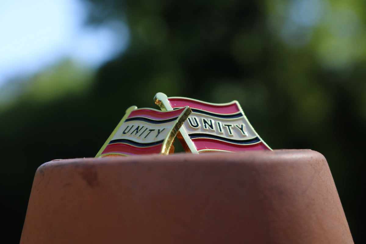 Unity Flag Lapel Pins (2-Pack) – Black Fellowship Collection